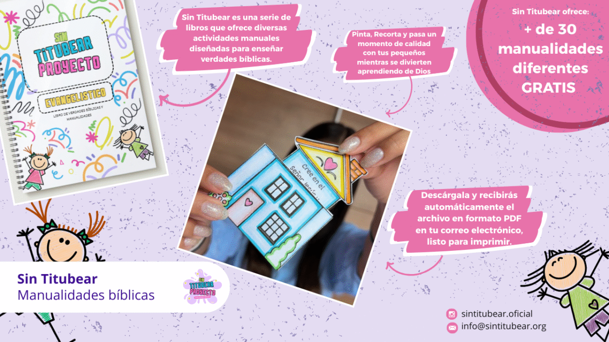 Manualidades Bíblicas para Niños – Hechos 16:31 (PDF Gratis) – Sin Titubear